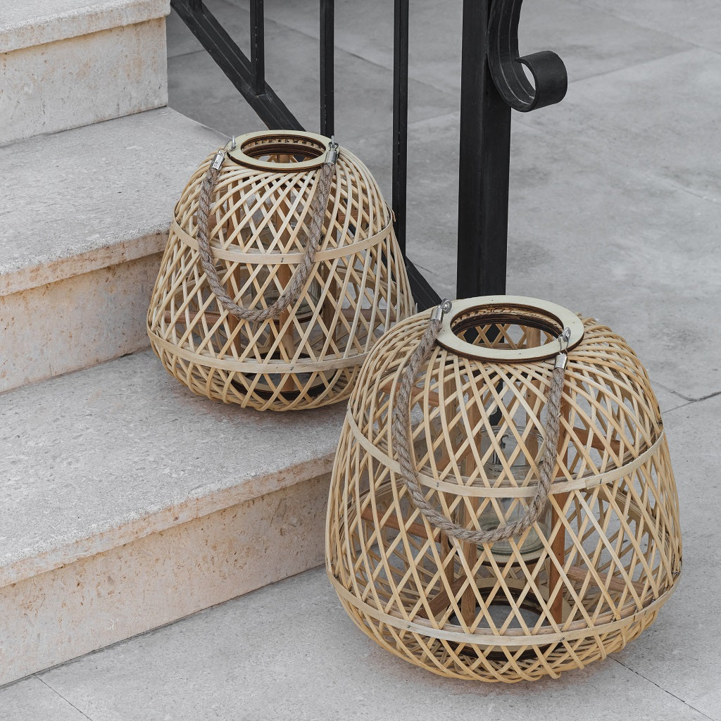 Lombok Round Wooden Lanterns – bitskw
